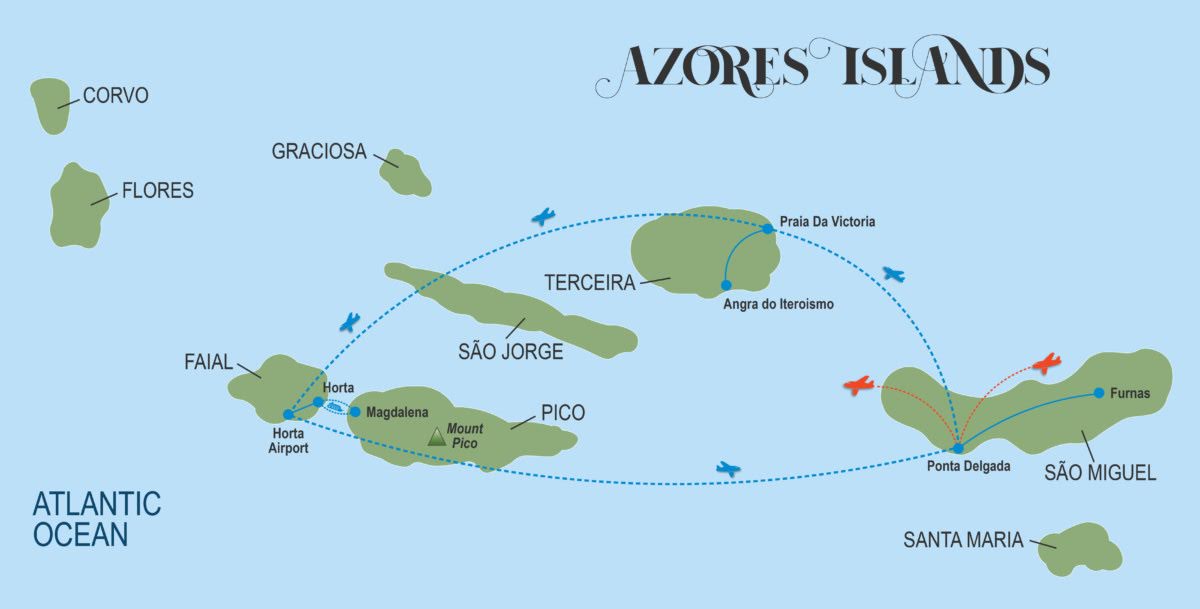 अजोरेस द्वीपसमूह – PWOnlyIAS