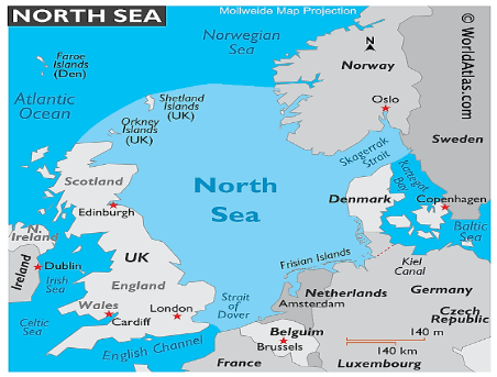 Drilling in the North Sea - PWOnlyIAS