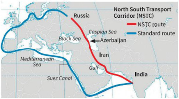 International North South Trade Corridor (INSTC) - PWOnlyIAS