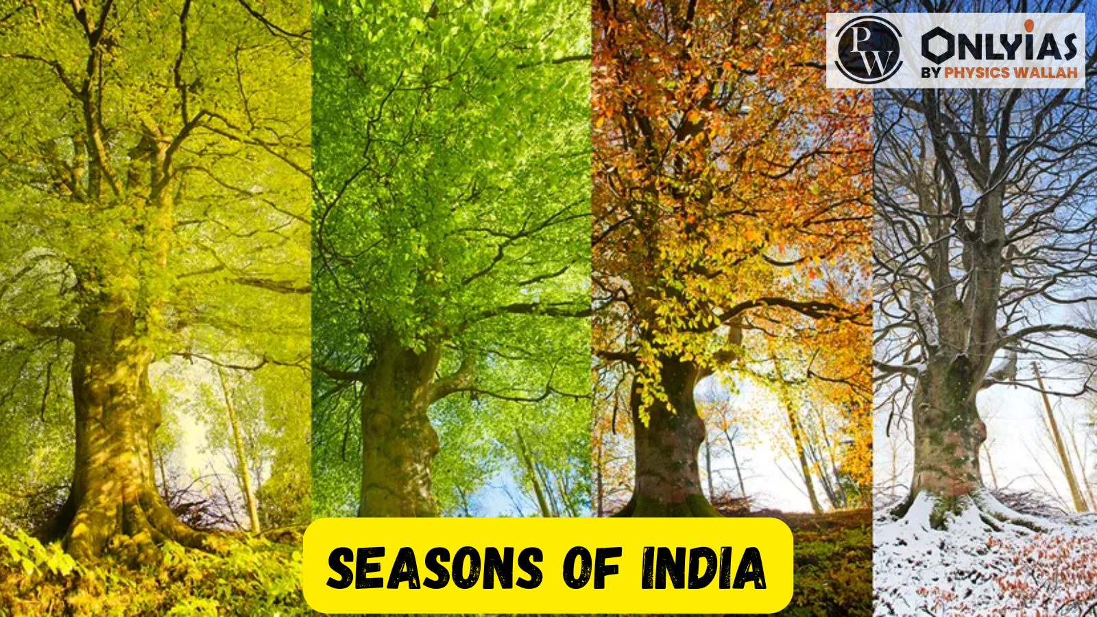 Seasons Of India All Types, Comprehensive Study For UPSC 2024 - PWOnlyIAS