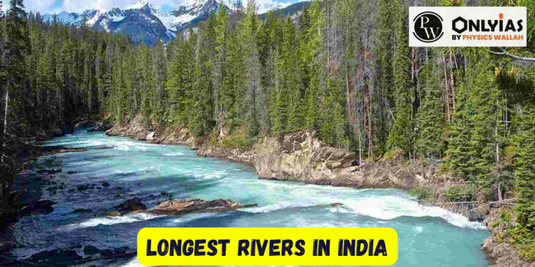 Important Rivers In India, Map, List, Name, Longest Rivers Of India ...