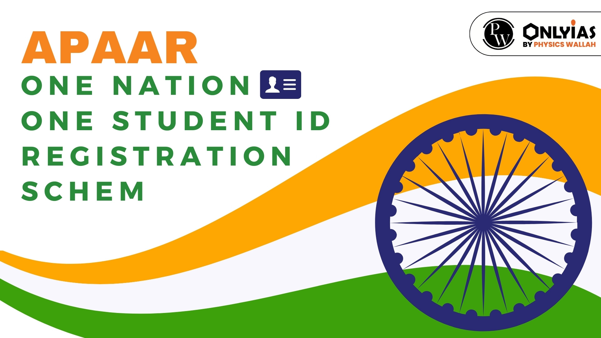 APAAR: One Nation One Student ID Registration Scheme - PWOnlyIAS