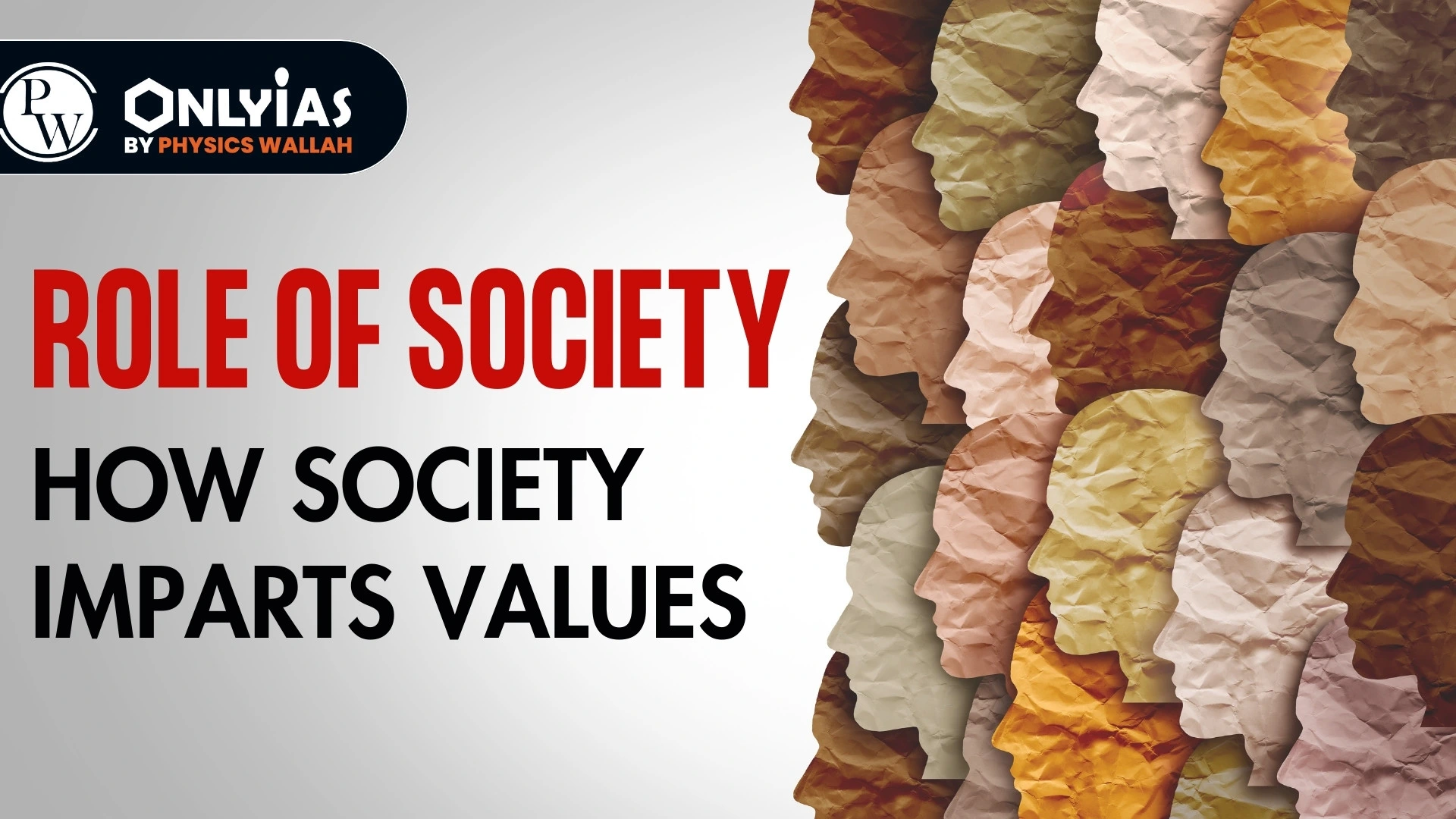 Role Of Society: How Society Imparts Values - PWOnlyIAS