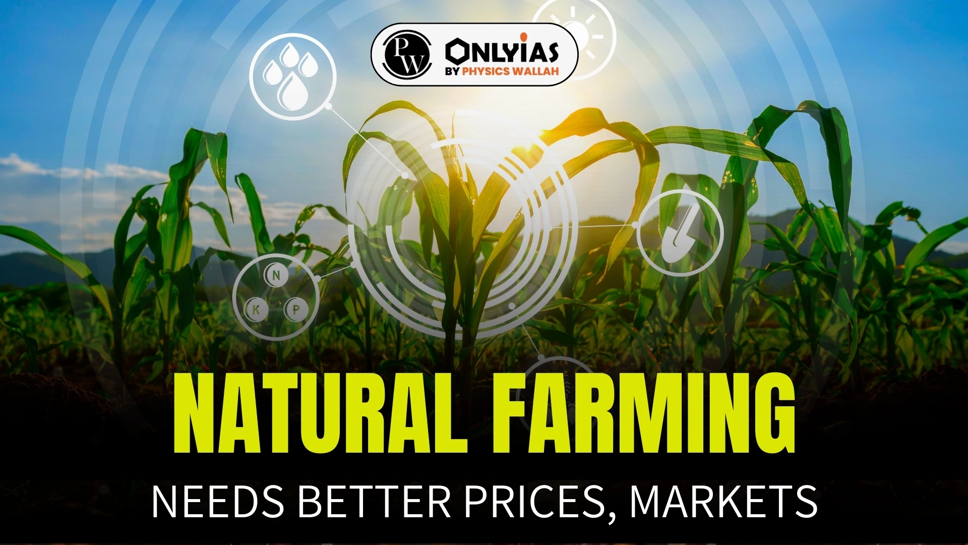 Natural Farming Needs Better Prices, Markets - PWOnlyIAS