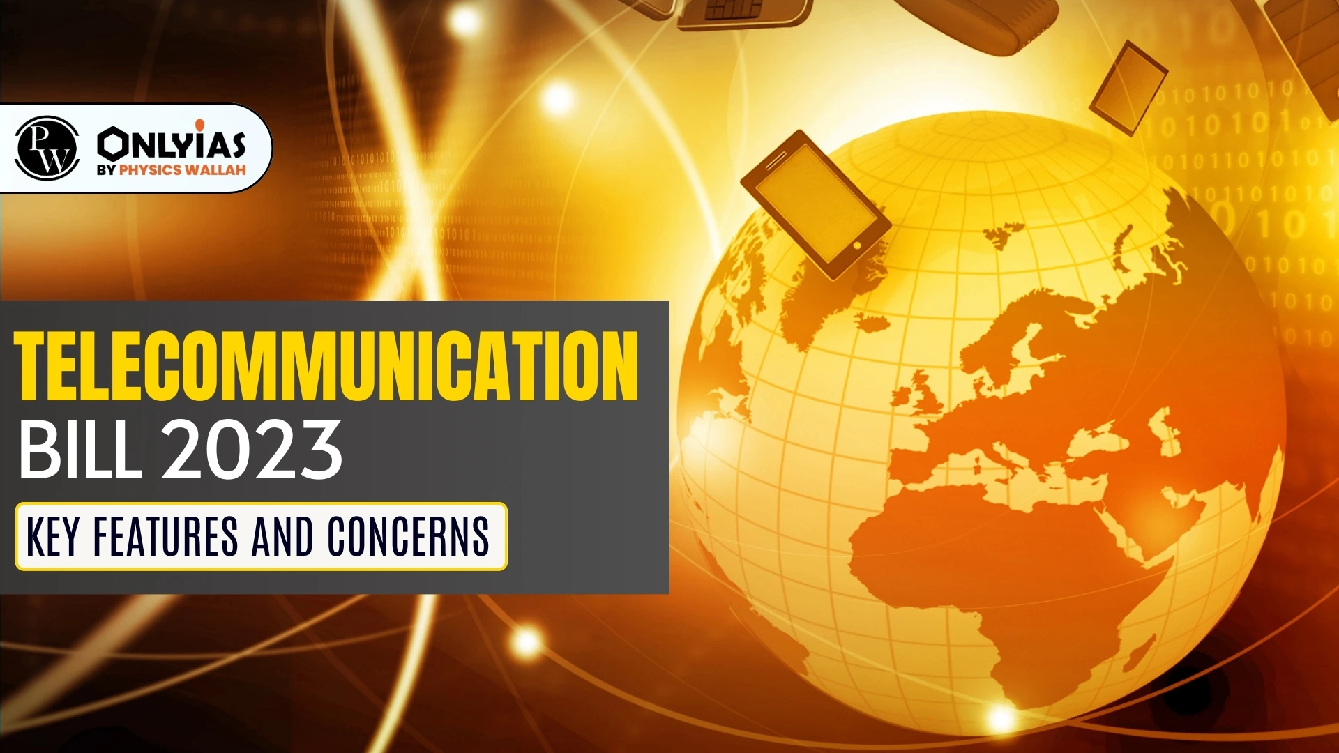 Telecommunication Bill 2023: Key Features And Concerns - PWOnlyIAS