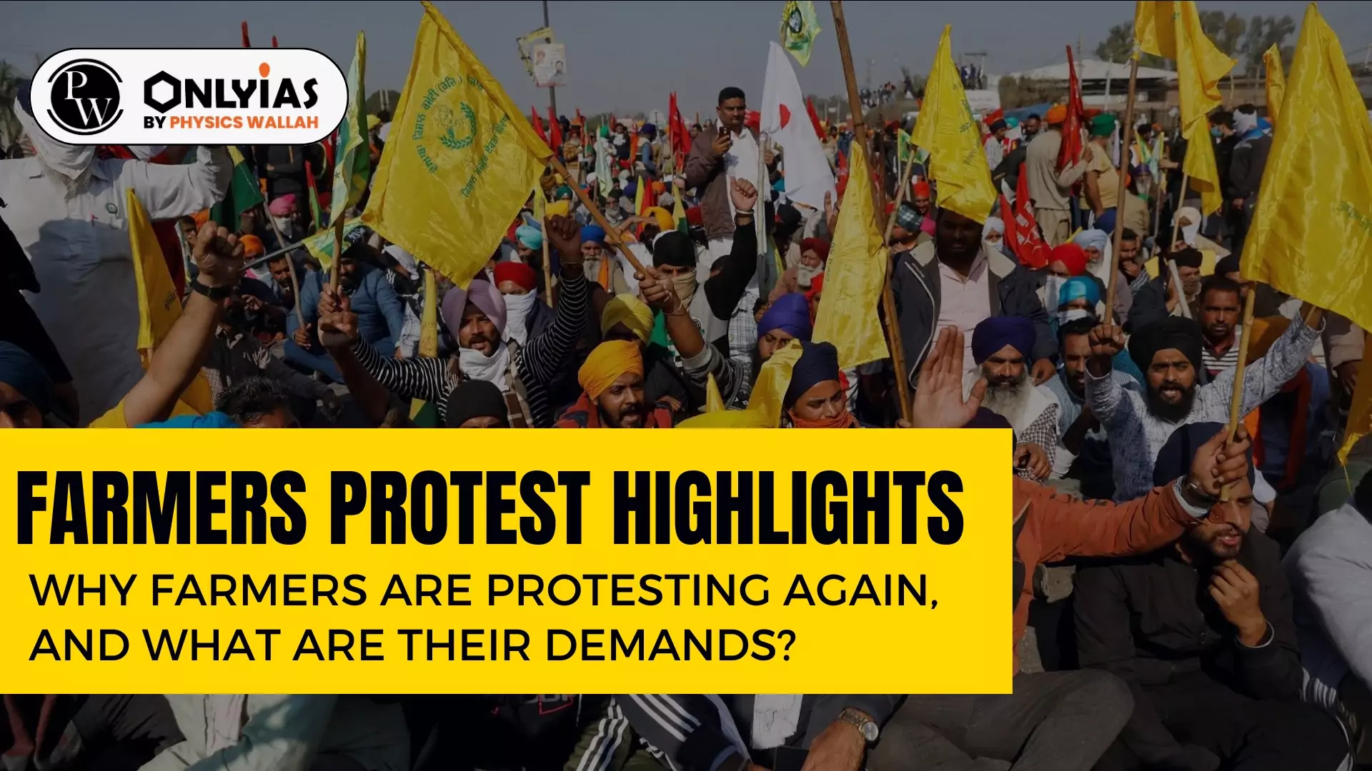 Farmers Protest Highlights: Why Farmers Are Protesting Again, And What ...