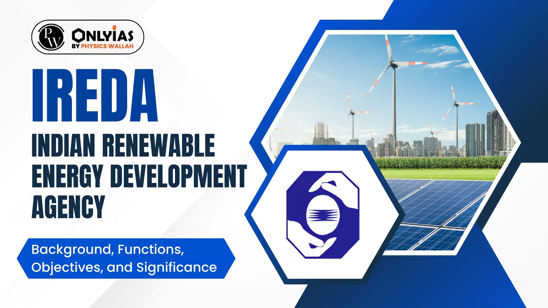 IREDA: Indian Renewable Energy Development Agency - Background ...