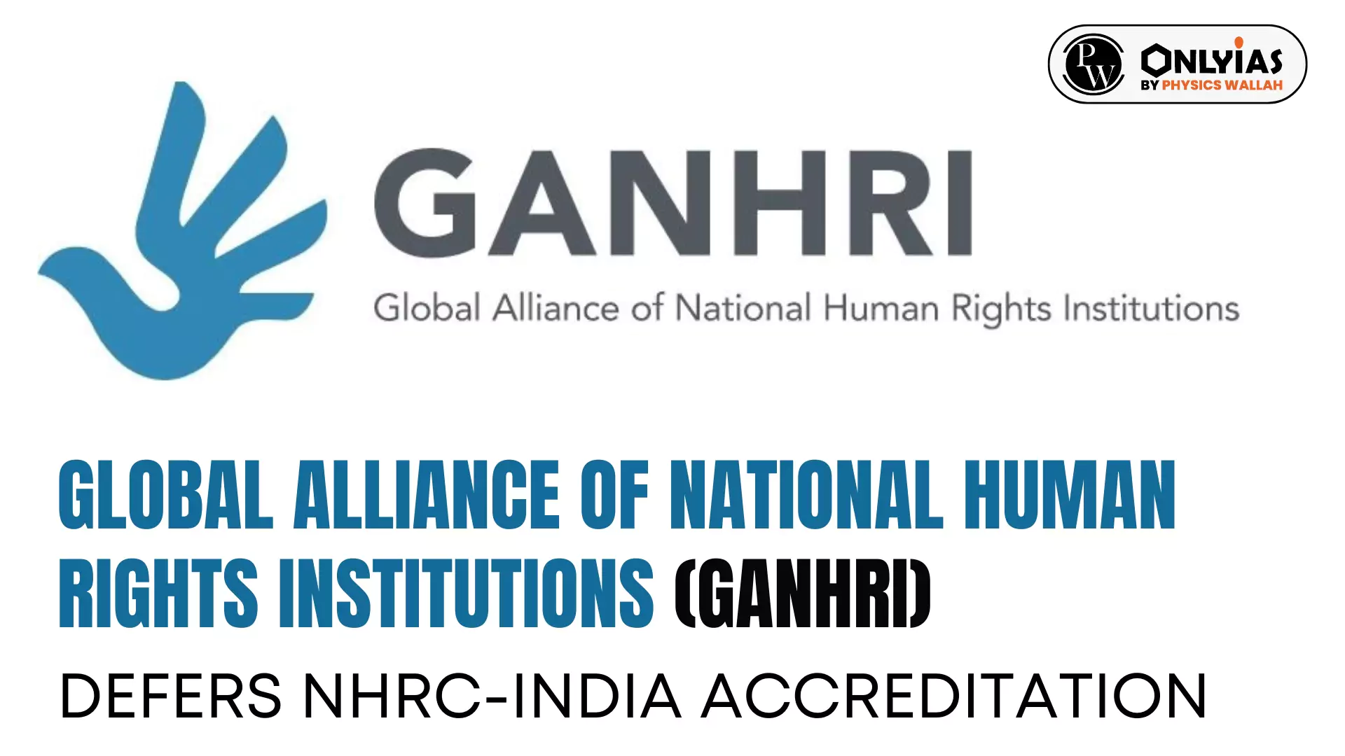 Global Alliance Of National Human Rights Institutions (GANHRI) Defers ...