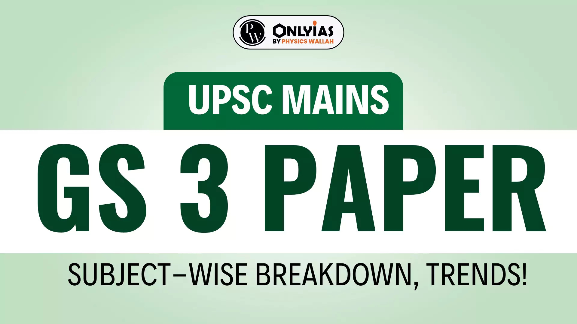 UPSC Mains GS 3 Paper 2024 PDF Out, Download Now! UPSC Mains GS 3 Paper 2024 PDF Out, Download Now!