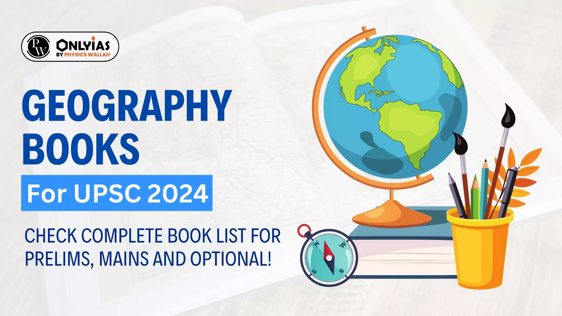 Geography Books For UPSC 2024, Check Complete Book List For Prelims ...