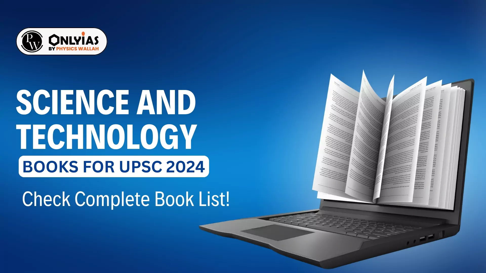 Science And Technology Books For UPSC 2024, Check Complete Book List! - PWOnlyIAS