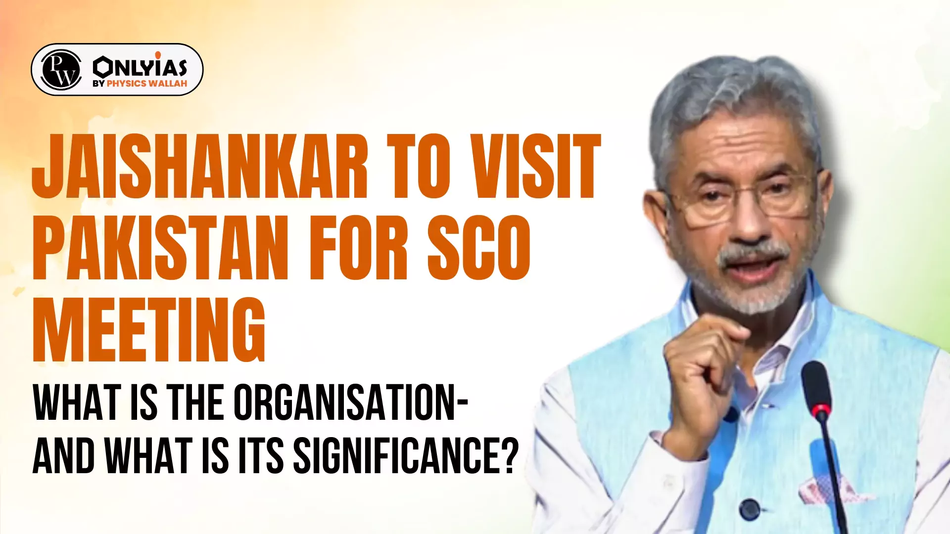 Jaishankar To Visit Pakistan For SCO Meeting: What Is The Organisation ...