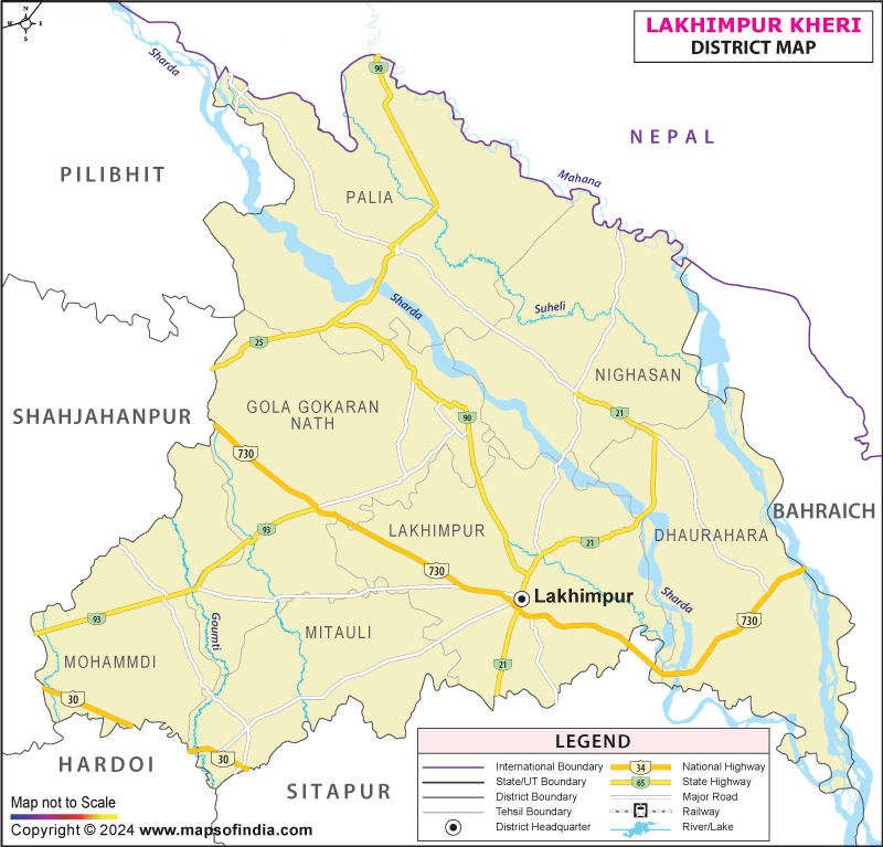 List Of Districts Of UP 2026: Map, Divisions, RTO Codes, Population Of ...