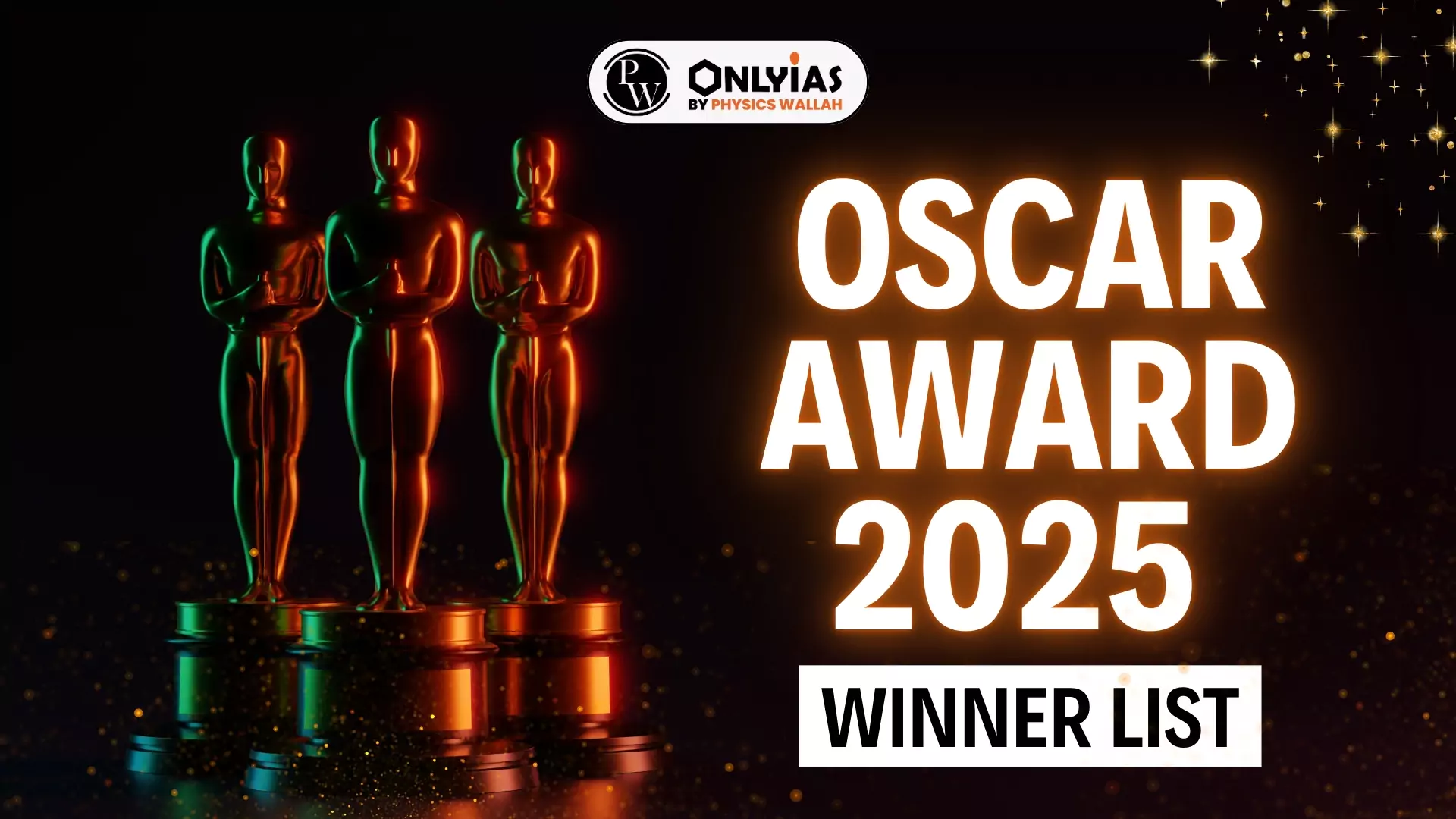 Oscar Award 2025 Winner List