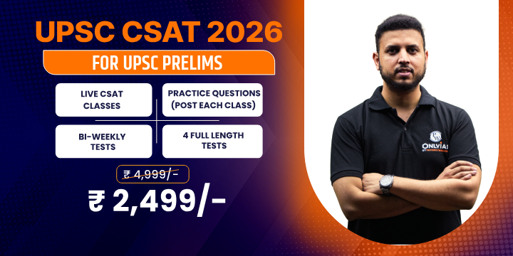 UPSC CSAT 2026 (Online) Hinglish - PWOnlyIAS