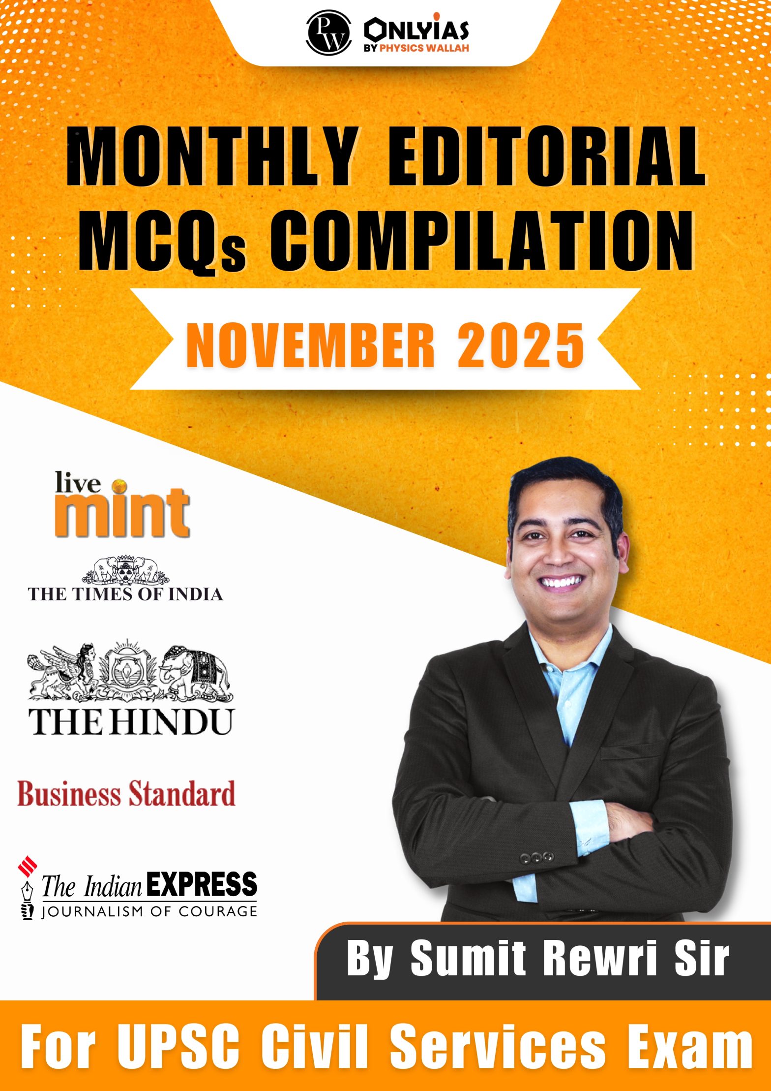 November 2025: Monthly Editorial Mains Compilation - PWOnlyIAS